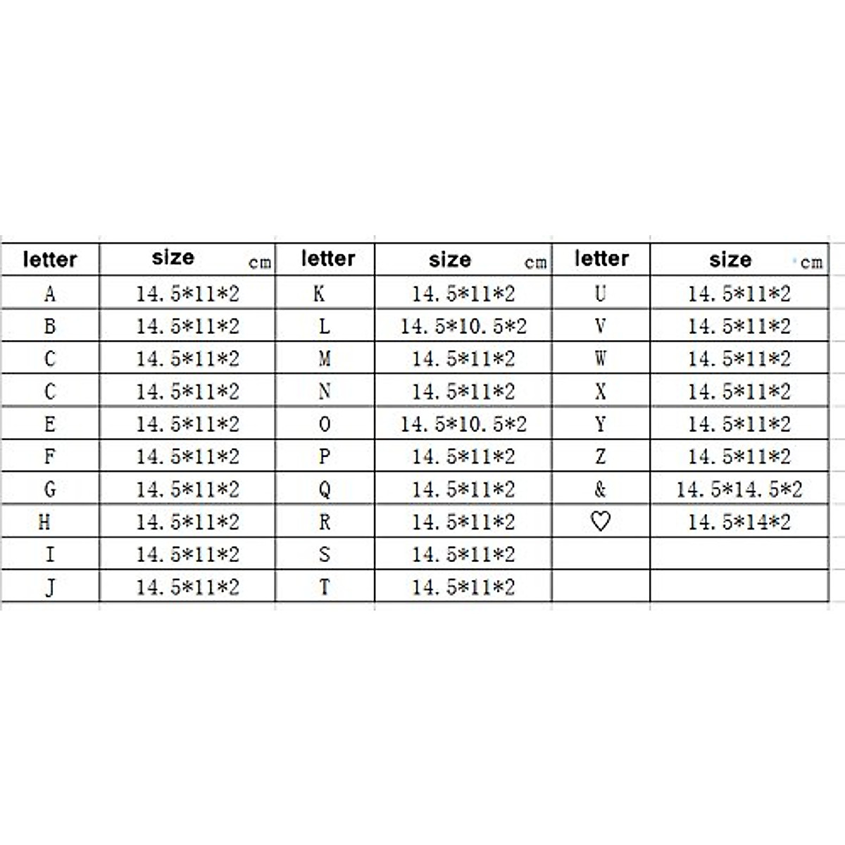 Coffeezone Name Plates Small Letter Dishes for Candy and Nuts, Home Decoration for Party (Letter A)