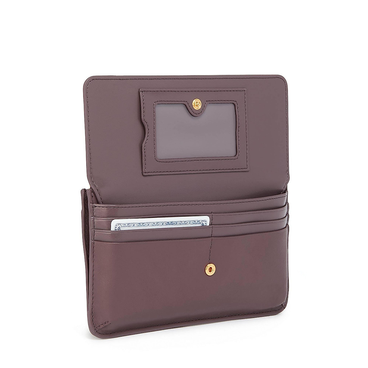 TUMI - Belden SLG Wallet Crossbody - Dark Mauve