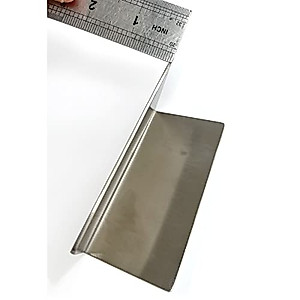 2 Pcs Stainless Steel No Smoking Sign Tent Card Do Not Smoke Table Board Restaurant Hotel Non-Smoking Desk Logo Indicator