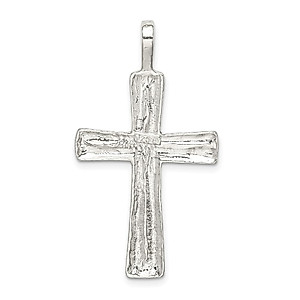 Auriga Fine Jewelry Sterling Silver Cross Pendant Gift for Women