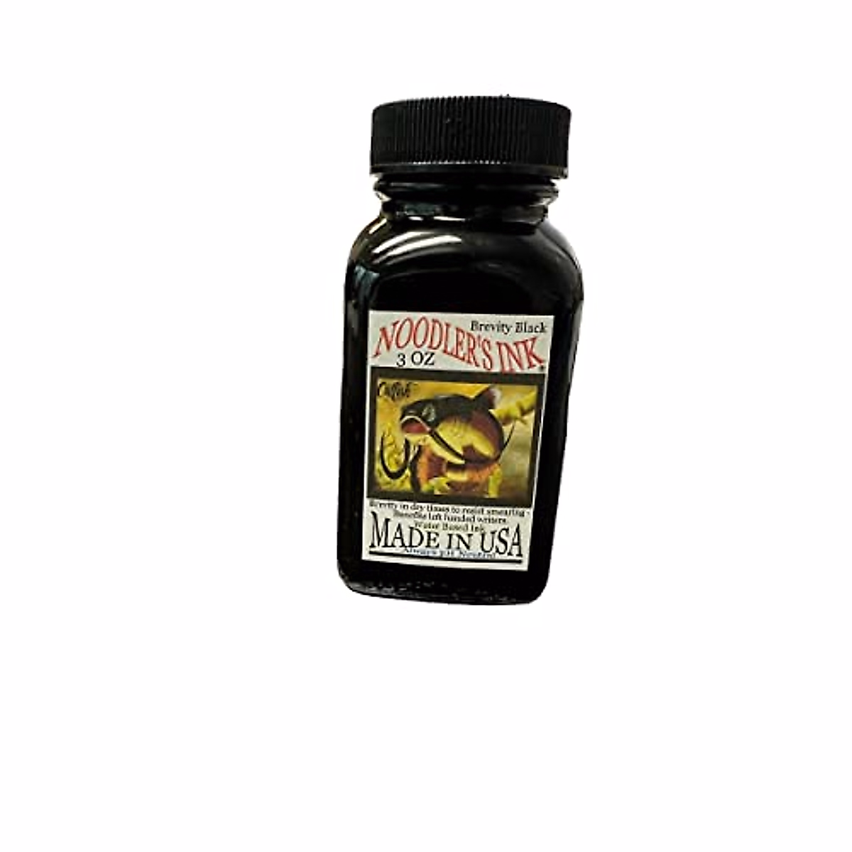 Noodler's Fountain Ink, 3 oz Bottle, Bernanke Black (19066)