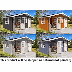 Allwood Estelle 4 | 148 SQF Cabin Kit, Garden House