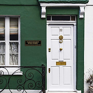 Apartment For Rent Sign For House Door, Plastic Self-Adhesive Signs For Business Home, 3 X 10 Inches Acrylic For Office Gate Window