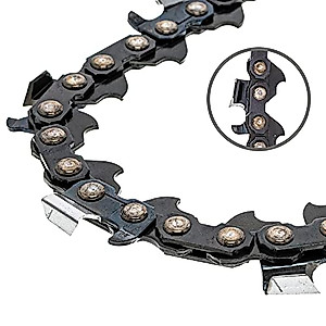 8TEN Full Chisel Chainsaw Chain 20 Inch .050 .325 80DL for Husqvarna 450 455 460 Rancher Craftsman Jonsered CS2252 CS2253 (2 Pack)