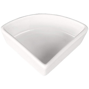 1pc Hamster Feeding Bowl Triangle Hamster Drinking Bowl Food Bowl Hamster Food Feeder Pet Supplies Hamster Bowl Ceramics Bowl Feeding Basin