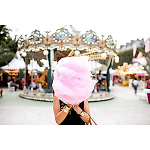 Eco Craft Stix Floss Sugar 2 Pack with 100 Cotton Candy Cones