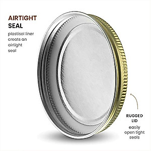 Amber Glass Jars 8 Ounce for Candle Making Straight Side For DIY Projects, Herbs, Homemade Cosmetics, Decorating, Storing, Overnight Oats, Meal Prep, Wedding Favors, Great For Daily Vitamins (6)