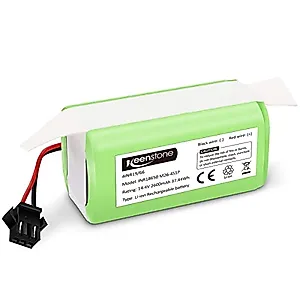 Replacement Battery Compatible with eufy RoboVac 11 11C 11S 11S PLUS 11S MAX 12 15C 15C MAX 15T 25C 30C G10 Hybrid G30 Edge R500 R450 & Ecovacs Deebot N79 N79S N95 DN622 661 | 14.4V 2600mAh