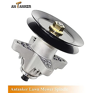 Antanker 618-04126 918-04126 Spindle Assembly 618-04125A, 918-04126A, 918-04126B, 918-04125, 918-04125A, 918-04125B Replace for MTD Cub C adet Troy Bilt RZT50 LT1050 with 50" Deck Lawn Mower 1120370