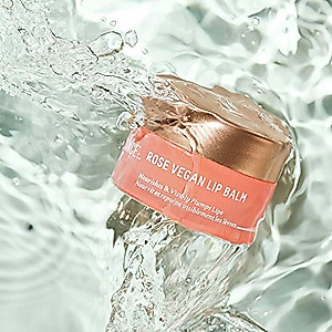 Biossance Squalane + Rose Vegan Lip Balm, 10g