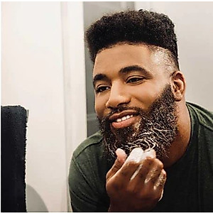 Scotch Porter Exfoliating Beard Wash & Face Cleanser for Men, Travel Friendly | Formulated with Non-Toxic Ingredients, Free of Parabens, Sulfates & Silicones | Vegan | 2.17 oz Bottle