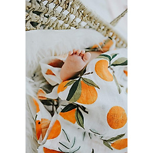 Clementine Kids Muslin Infant Swaddles (Clementine)