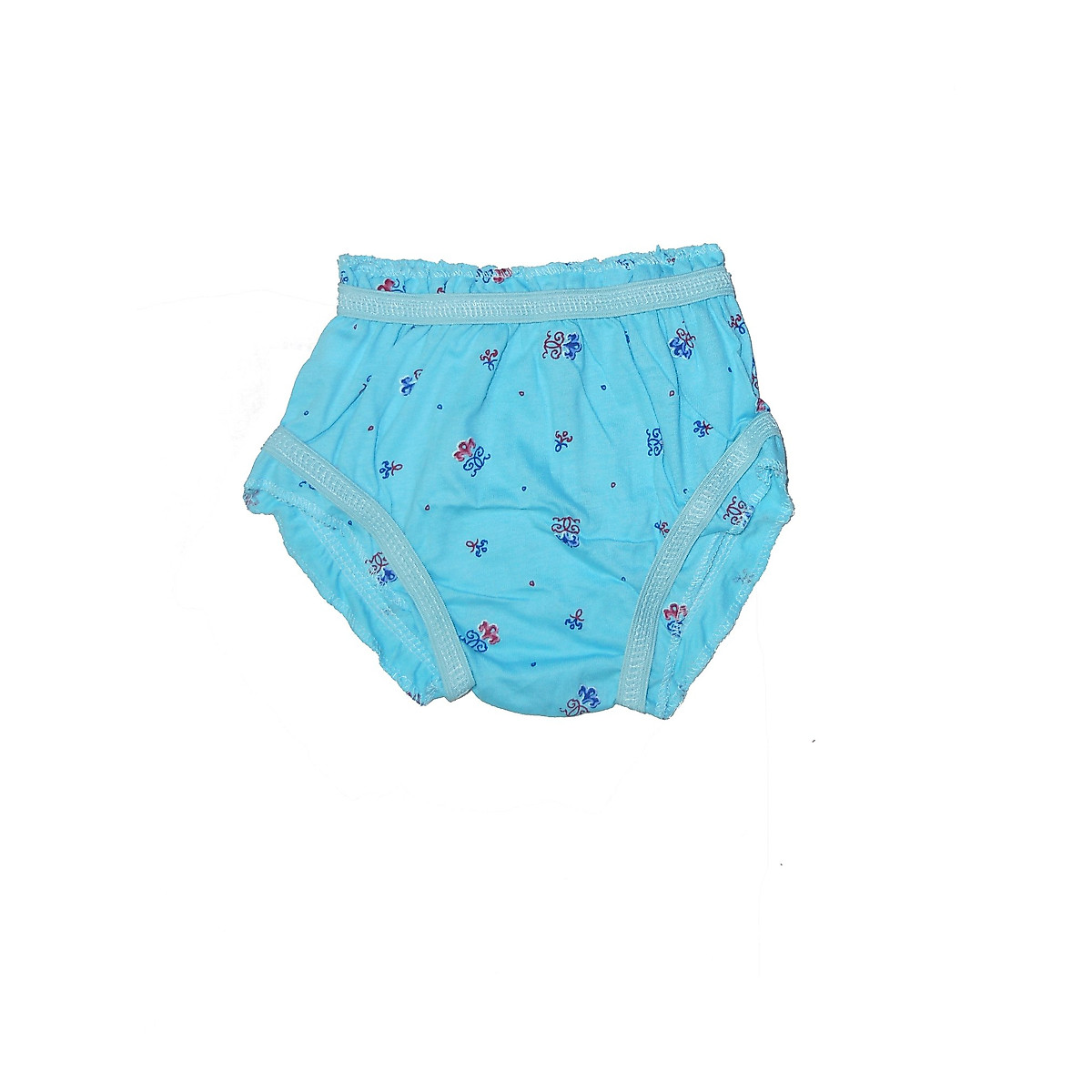 New Day Baby Girls' Cotton Panties Pack Of Ten, Multi-coloured, Size 6-12 Months