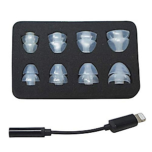 Etymotic Research Limited Edition ER2XR Extended Response High Performance in-Ear Earphones (Limited Edition Compatible iPhone Adapter and New Dual Flange Tip Assortment)