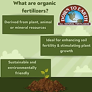 Down to Earth Organic Alfalfa Meal Fertilizer Mix 2-0-1, 4 lb