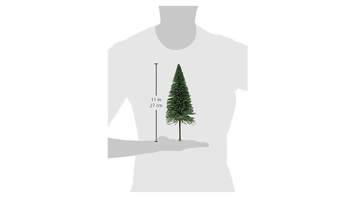Bachmann Trains SceneScapes 8-10" Pine Trees for O Scale | Realistic ...