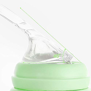 POTATO Baby Bottles PPSU Baby Feeding Bottle 10 oz Anti-Colic Bottles with Silicone Nipples Breastfeeding Bottles for Babies & Toddlers- Green