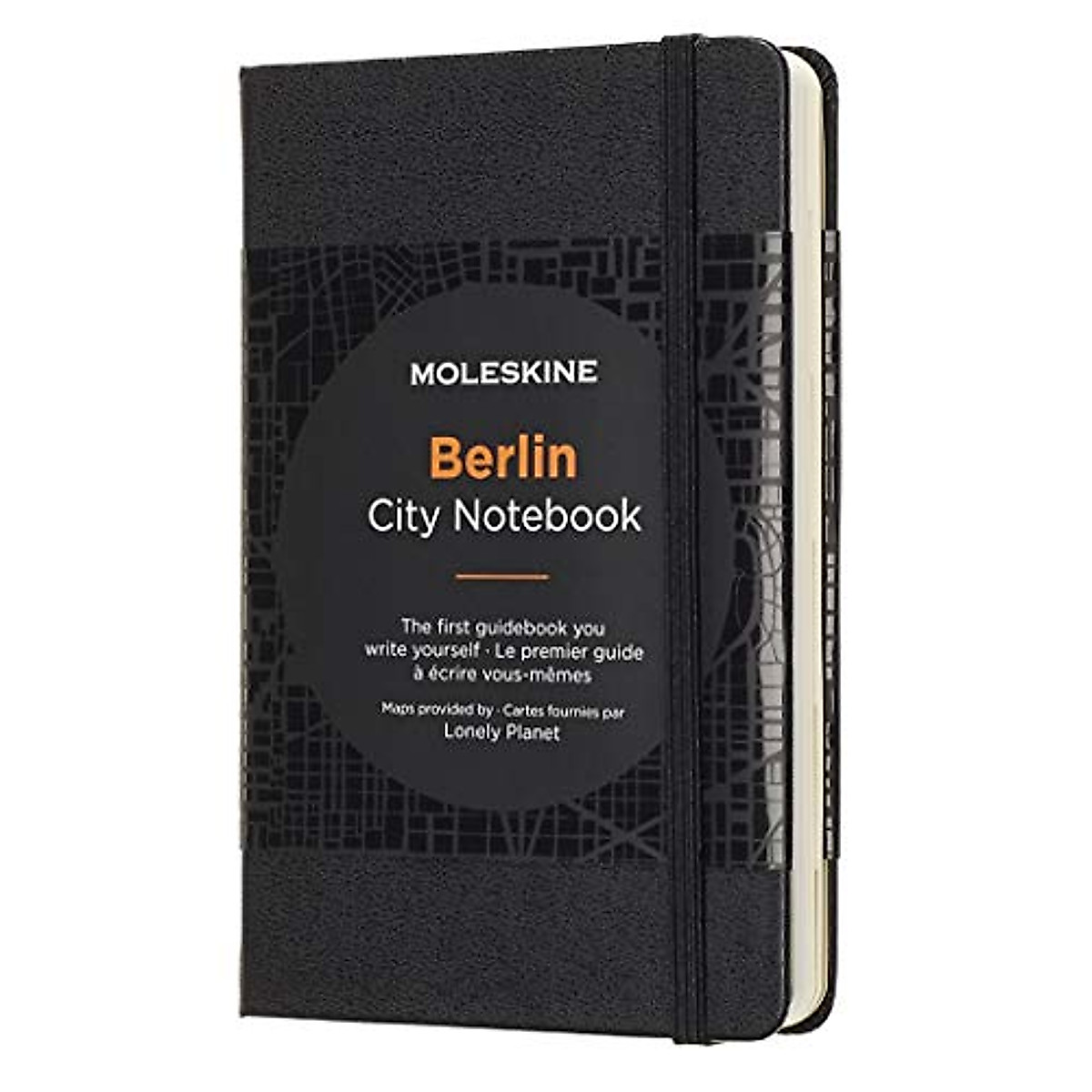 Moleskine Journey City Notebook, Berlin, Hard Cover, Pocket (3.5" x 5.5") Black, 220 Pages