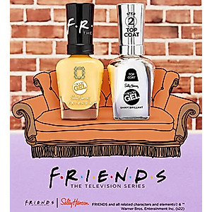 Sally Hansen Miracle Gel Friends Collection, Nail Polish, Yellow Taxi, 0.5 fl oz