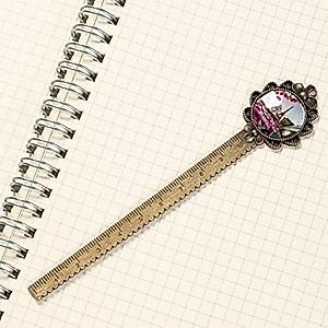 Metal Bookmark Teacher Appreciation Gifts Birthday Gifts Christmas Gifts for Women, Eiffel Tower During Spring Time in Paris