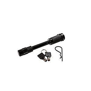 Tulga Fifth Wheel Co Trailer Hitch Lock Pin for 2 Inch and 2 1/2 inch Hitch Receivers Trailer Accessories for 5/8 inch Pin Holes Universal Fit for Boat Cargo Trailer (Black)