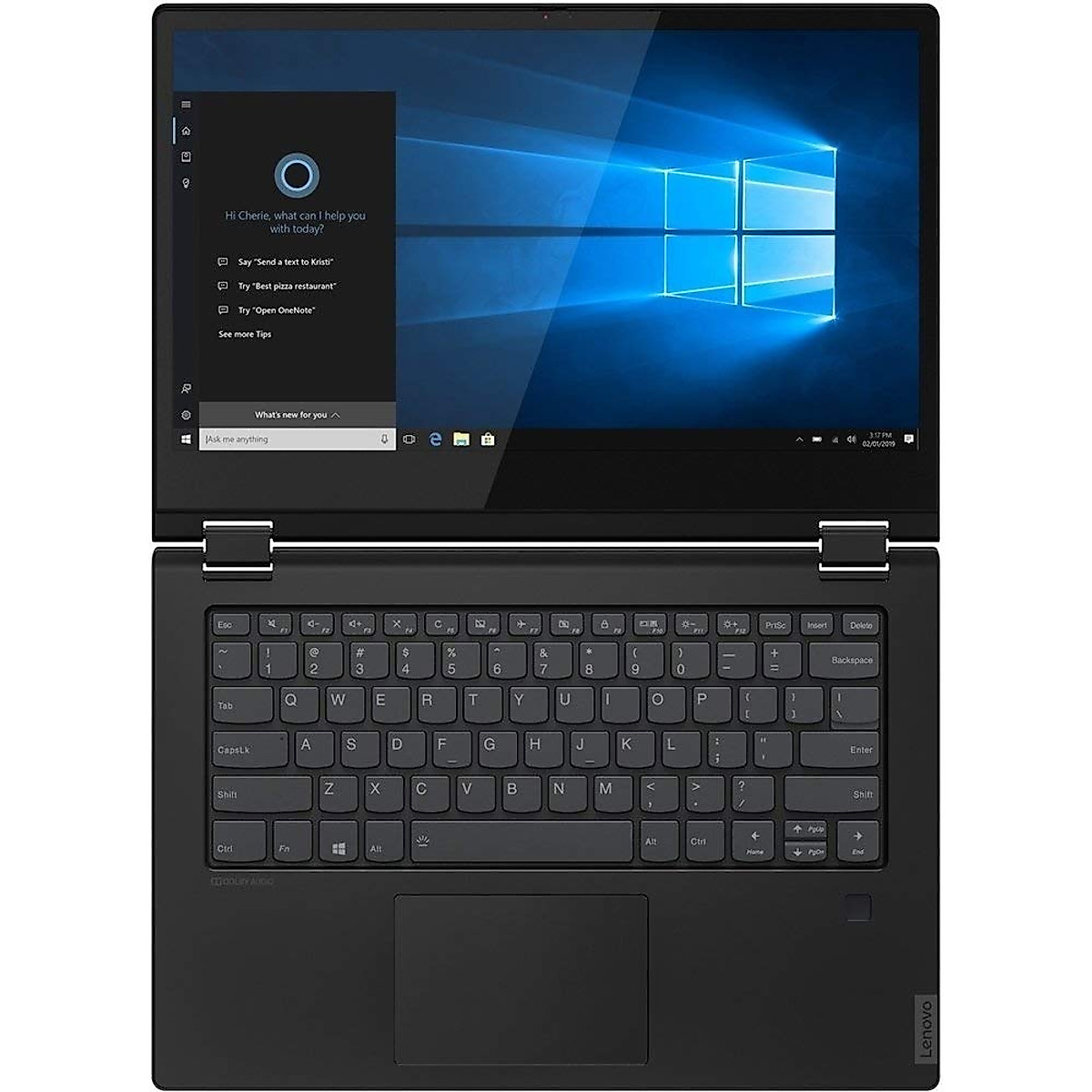 Lenovo Flex 14IML 14" Touch 8GB 256GB Intel Core i5-10210U Win10, Onyx Black (Renewed)