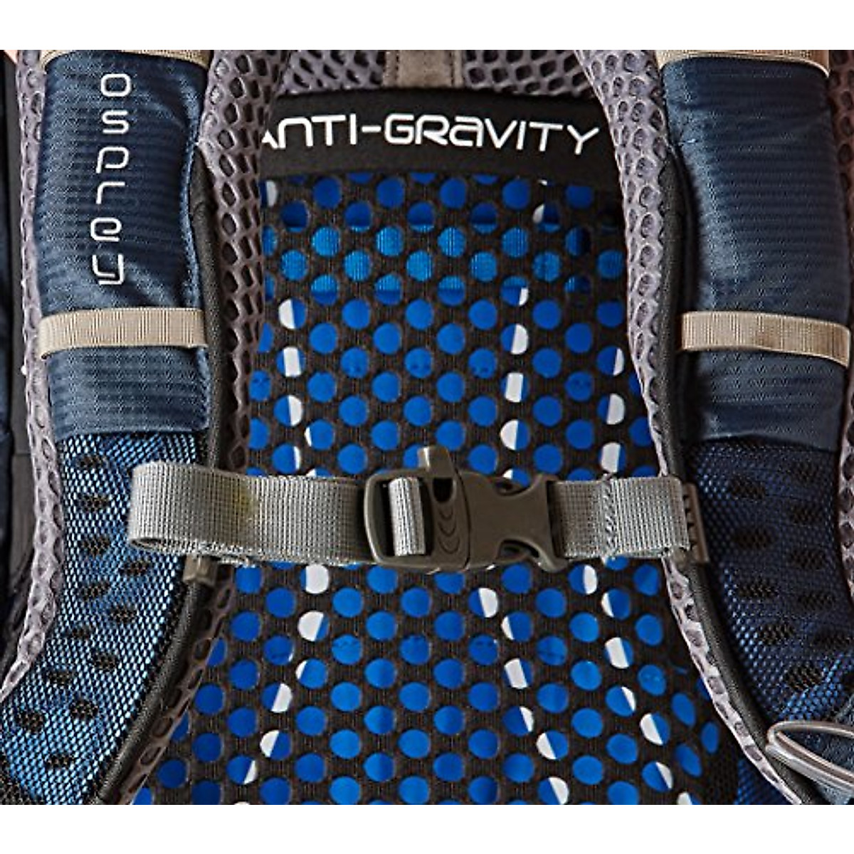 Osprey Atmos AG 50 Men's Backpacking Backpack, Unity Blue , Large