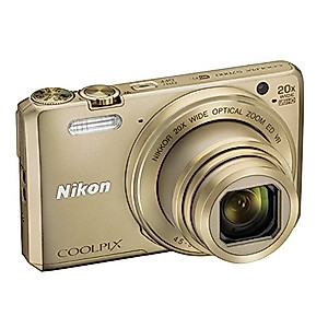 Nikon COOLPIX S7000 Digital Camera (Gold) - International Version (No Warranty)