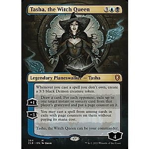 Magic: the Gathering - Tasha, The Witch Queen (364) - Borderless - Battle for Baldur's Gate