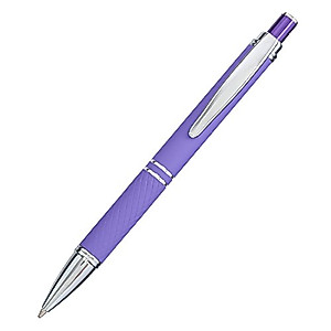 Be Still and Know Purple Stylish Classic Pen in Matching Gift Case - Psalm 46:10 Bible Verse Refillable Retractable Medium Ballpoint Pen for Journal Planner Writing Note Taking Calendar Agenda