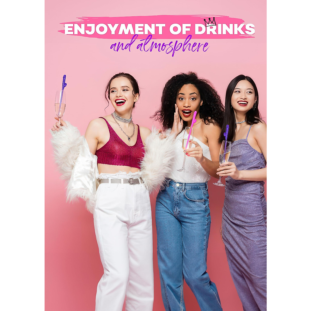 12pcs Bachelorette Pennis Party Straws Bridal Shower Games, Bachelorette Pennis Straws Decorations, Funny Drinking Pennis Straws, Crazy Pennis Straws Bride Party, Hen Naughty Party Straws Favors