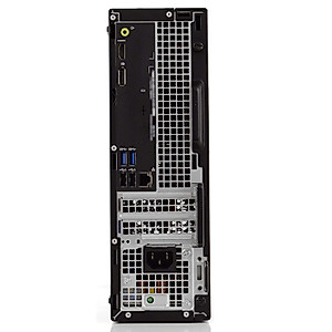 Dell Optiplex 3050 Desktop Computer PC, Intel Quad-Core i5, 500GB HDD Storage, 8GB DDR4 RAM, Windows 10 Pro, DVD, WiFi, New 24in Monitor, Wireless Keyboard and Mouse (Renewed)