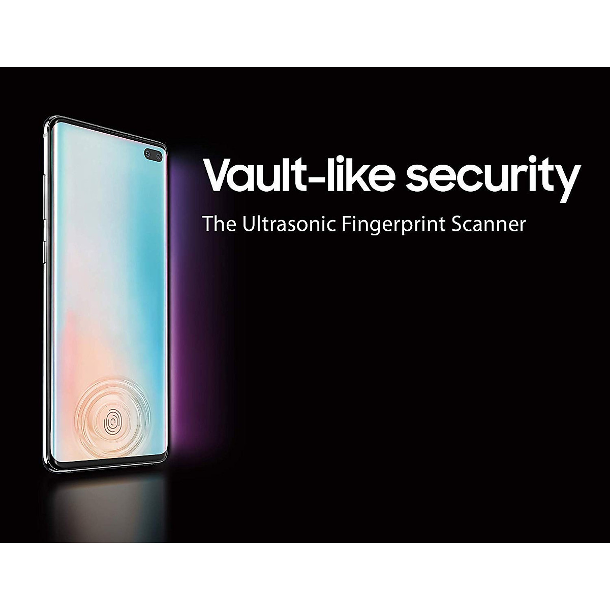 Samsung Galaxy S10+ Plus 128GB / 8GB RAM SM-G975F Hybrid/Dual-SIM (GSM Only, No CDMA) Factory Unlocked 4G/LTE Smartphone - International Version (Prism Black, 128GB)