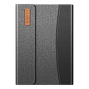 Fintie Case for Samsung Galaxy Tab S6 Lite 10.4 Inch 2024/2022/2020 with S Pen Holder, Multiple Angle Portfolio Cover with Pocket Auto Sleep/Wake, Gray