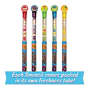 Scentco Graphite Smencils 5-Pack of HB #2 Scented Pencils