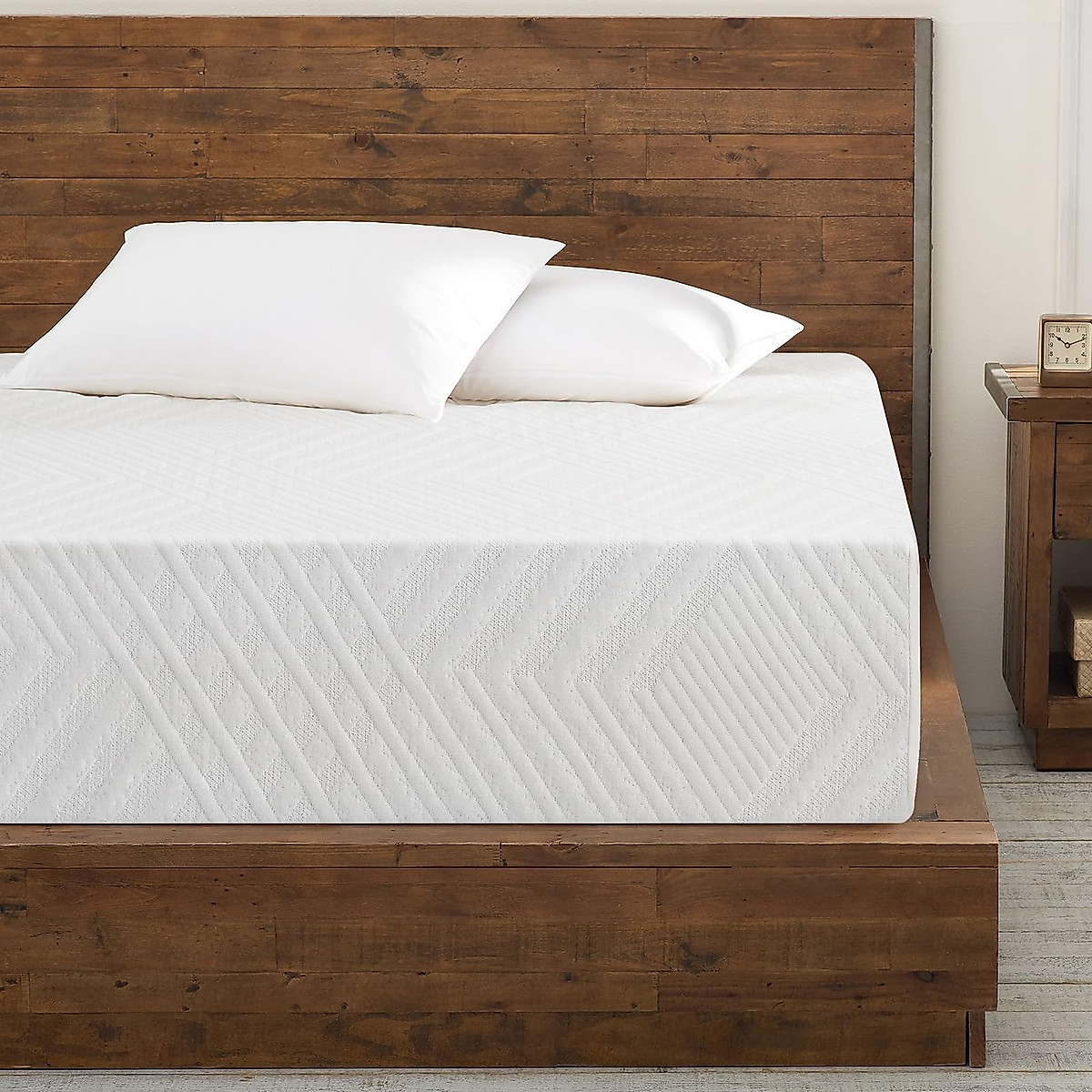 Airdown King Mattress, 10 Inch Memory Foam Mattress in a Box, King Size Mattress Green Tea Gel Foam Infused for Cool Sleep, Medium Firm Mattress King for Pressure Relief, CertiPUR-US Certified