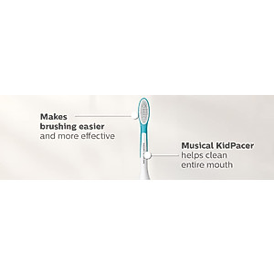 Philips Sonicare for Kids 3+ Bluetooth Connected Rechargeable Electric Power Toothbrush, Interactive for Better Brushing, Pink, HX6351/41