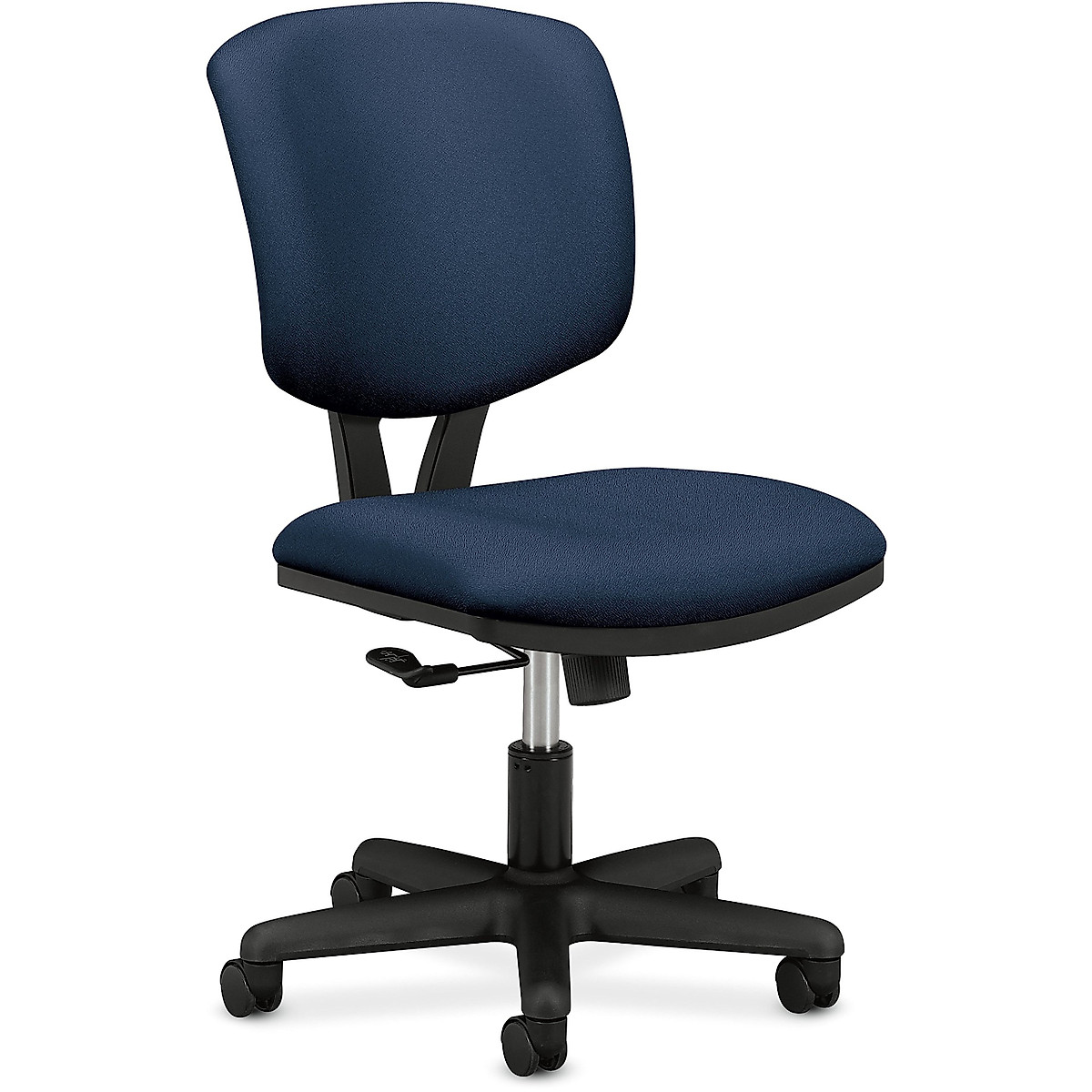 HON Volt Low-Back Task Upholstered Computer Chair for Office Desk, Blue