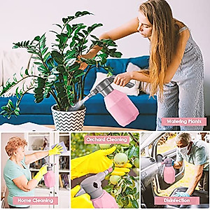 SideKing 0.5 Gallon Electric Spray Bottle Plant Mister for Indoor/Outdoor Plants, 2L Automatic Watering Can Rechargeable Battery Powered Sprayer with Adjustable Spout for Garden, Fertilizing, Cleaning