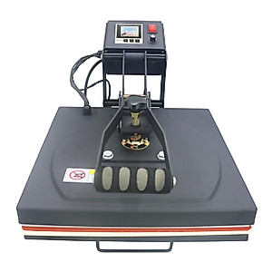 RoyalPress 15" x 15" Color LED Industrial-Quality Digital Sublimation Heat Transfer Machine T-Shirt Heat Press Machine, 15" x 15", Blue