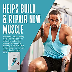 Myprotein® Impact Whey Isolate Protein Powder, Chocolate Smooth, 2.2 Lb (40 Servings)