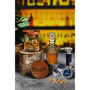 Whiskey Smoker Kit, Cocktail Smoker Kit, Dad Gifts, Gifts for Dad, Old Fashioned Smoker Kit, Bourbon Smoker Kit, Mens Gifts, Old Fashioned Kit, Cocktail Kit, Bourbon Gifts for Men (No Butane)