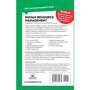 Human Resource Management Essentials You Always Wanted To Know (Self-Learning Management Series)