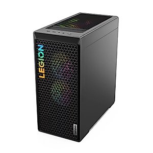 Lenovo Legion T5 Tower Gaming Desktop Computer - AMD Ryzen 9 7950X 16-Core up to 5.70 GHz Processor, 32GB DDR5 RAM, 2TB NVMe SSD + 14TB HDD, GeForce RTX 3060 12GB GDDR6, Windows 11 Pro