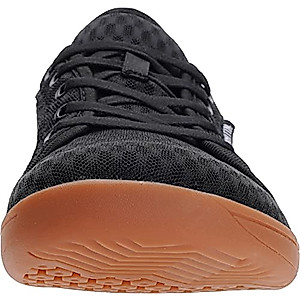 WHITIN Men's Water Shoes Quick Dry Aqua Minimalist Barefoot Sneakers Size 10.5-11 Minimus Beach Swim River Trail Hiking Kayak Fishing Black Gum 44