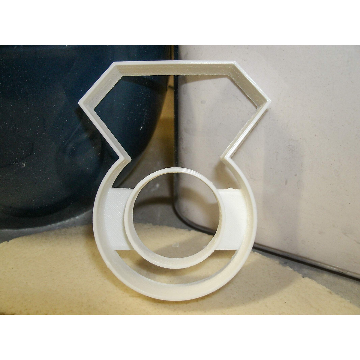 25TH 25 YEAR WEDDING MARRIAGE SILVER ANNIVERSARY LOVE SET OF 4 COOKIE CUTTERS MADE IN USA PR1330