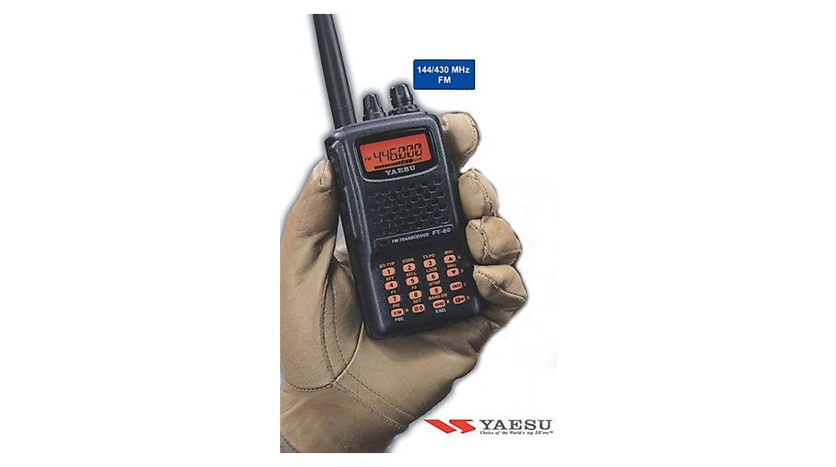 Yaesu FT-60R Dual Band Handheld Radio - Reliable Amateur Transceiver