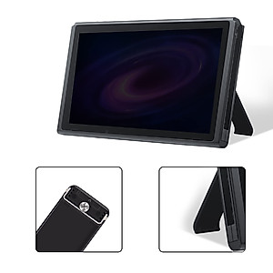 2 Pack Replacement Back Shell Holder Nintendo Switch Console, Back Stand Bracket Kickstand Repair Kit with Screwdriver