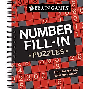 Brain Games - Number Fill-In Puzzles