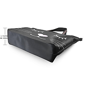 Women's Shoulder Tote Bag Purse Handbag with Pocket Polyester Printed Beach Bag